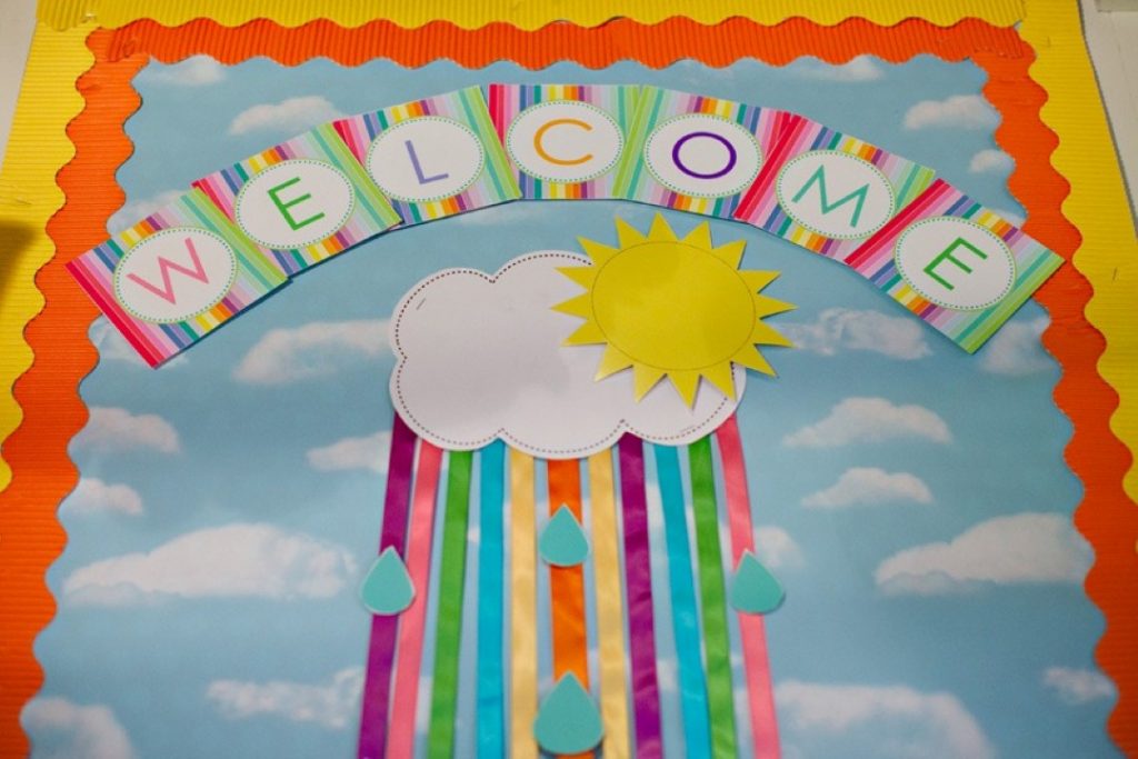School Soft Board Decoration Ideas - Home Ladder